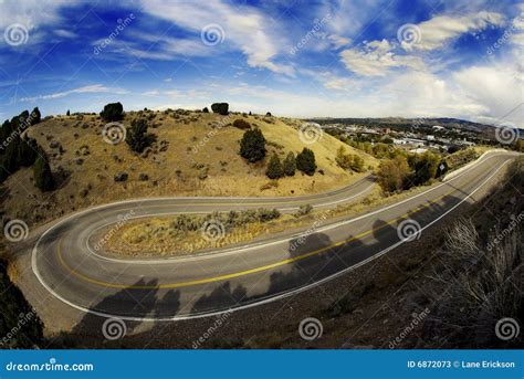 Curve In Road Stock Image Image Of Speed Bending Transportation 6872073
