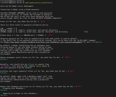 how to install mysql server on ubuntu 24 04