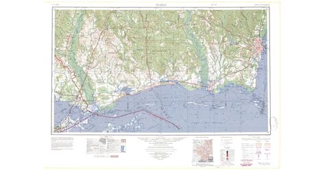 1960s Maps Of Harrison County Ms Pastmaps