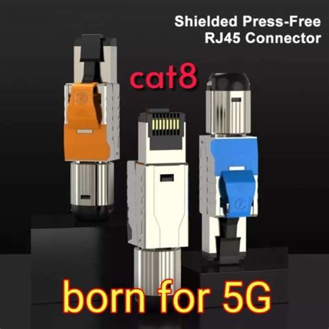 Promo Connector Konektor Rj Ftp Stp Network Lan Cat Cat Cat A Diskon Di Seller Yonna
