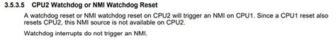 Tms320f28379d Question On Nmi About Nmiflgfrc Cpu2wdrsn Bit Setting
