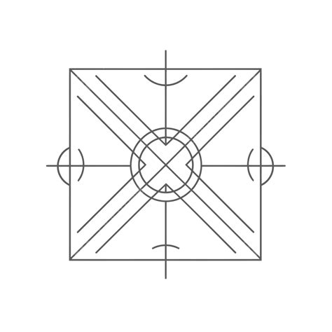 중앙을 나누는 사각형이 있는 추상 선 그림 벡터 직계 아이콘 판타지 굵은 선 Png 일러스트 및 벡터 에 대한 무료 다운로드 Pngtree