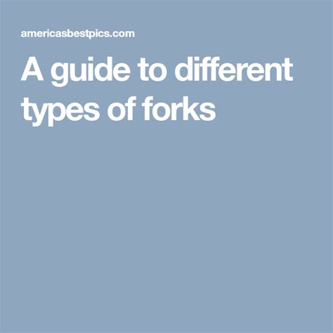 A Guide To Different Types Of Forks Dessert Fork Oyster Fork