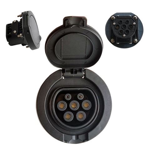 Evse Type 2 Socket For Charging Station 32a 3 Phase 22kw Evston