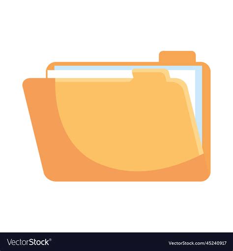 Folder File Documents Royalty Free Vector Image