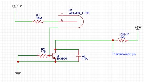 Transistors Arduino Geiger Counter Electrical Engineering Stack