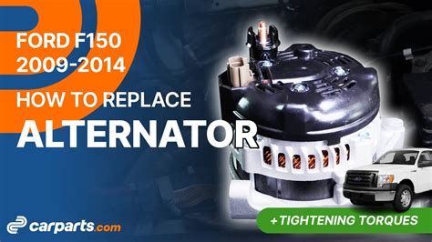How To Replace The Alternator 2009 2014 Ford F 150 In The Garage With CarParts Com