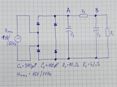 Determine The Peak To Peak Voltage At Point A And Chegg Com