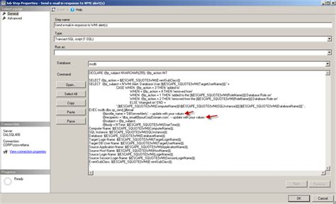 Alerts And Notifications For Sql Server Login Database User And Role