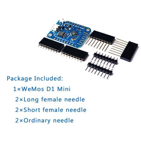 D1 Mini Esp8266 Esp 12 Esp 12f Ch340g Ch340 V2 Usb Wemos Wifi