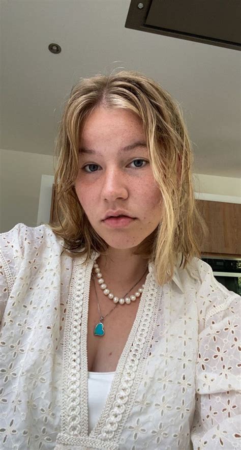 Morning Face Selfie Fashion Turquoise Necklace Turquoise