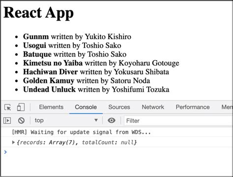 React Rest Api How To Render A List From A Json Response Dev Community