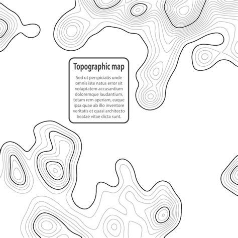 Premium Vector Topographic Map Background Grid Map Contour Vector