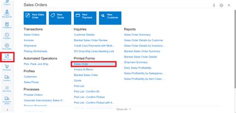 Acumatica Sales Order Form Printing Emailing And Exporting Germinit Innovation