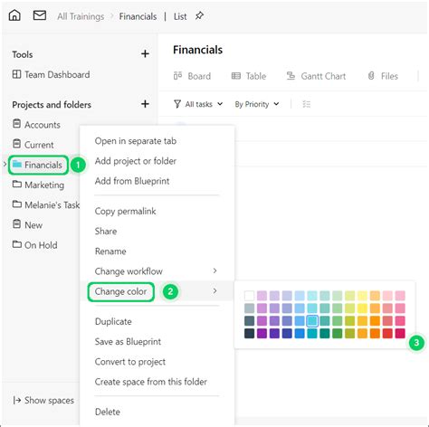 Changing Folder Color Wrike Help Center