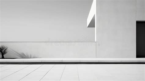 Modern Grey Architecture Background Stock Illustration Illustration Of Sleek Minimal 303605144