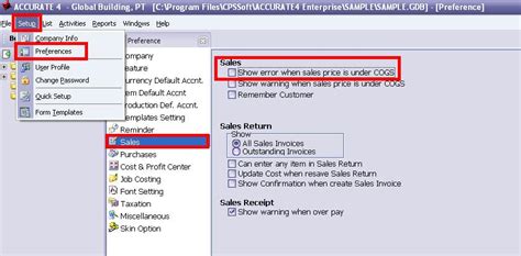 Cost Price Item XXX Is Less Than Purchase Cost Solution Center For ACCURATE RENE
