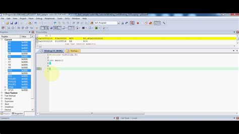 Led Blinking Lpc2148 Youtube