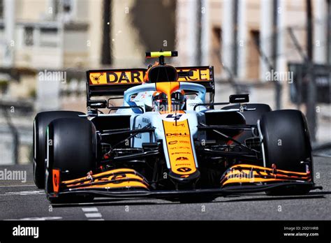 Lando Norris Gbr Mclaren Mcl35m Monaco Grand Prix Thursday 20th May