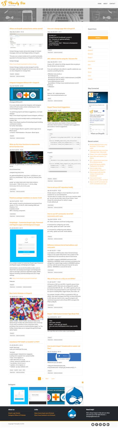 SimpleBlog Drupal Org