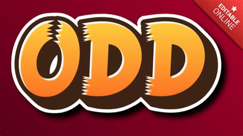 Odd Text Effect Generator TextStudio Odd Text Effect Generator TextStudio