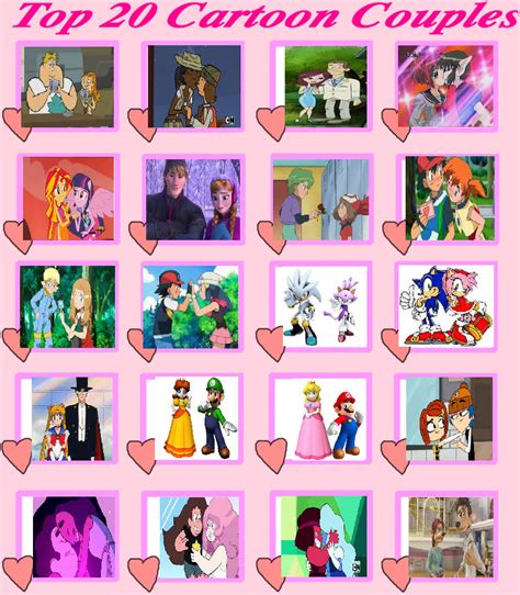 My Top 20 Favorite Cartoon Couples By Sissycat94 On Deviantart
