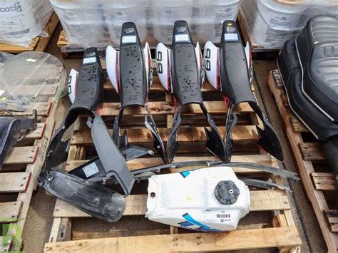 Pallet Of Assorted Motorcycle Parts Roller Auctions