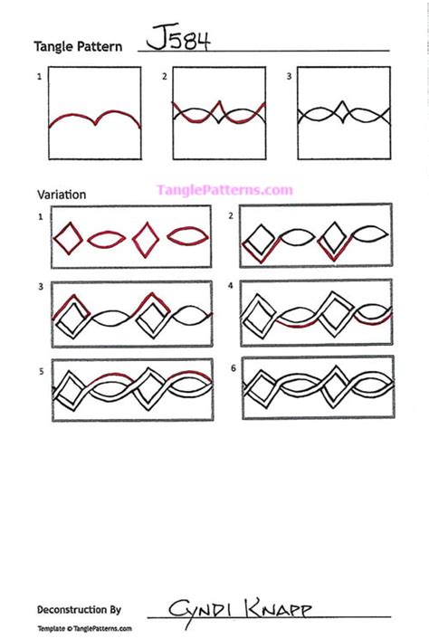 How To Draw J TanglePatterns Com