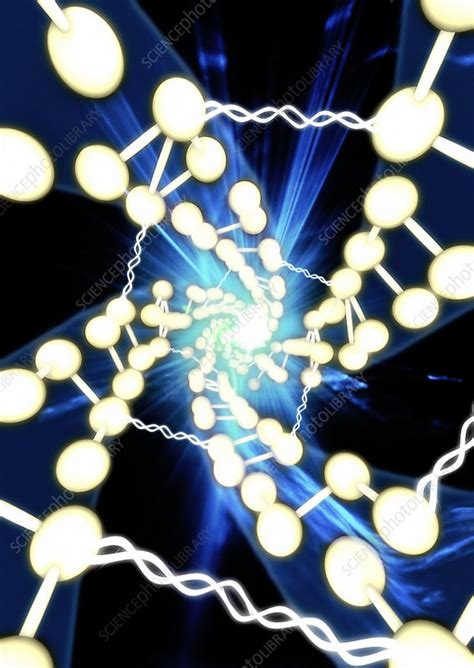 Quantum Computing Conceptual Image Stock Image C023 2861 Science