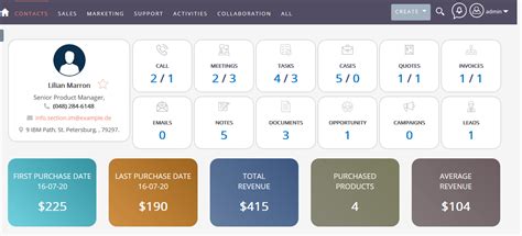 Customer 360 View Suitecrm Module