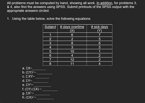Solved All Problems Must Be Computed By Hand Showing All