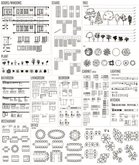 autocad dynamic blocks library
