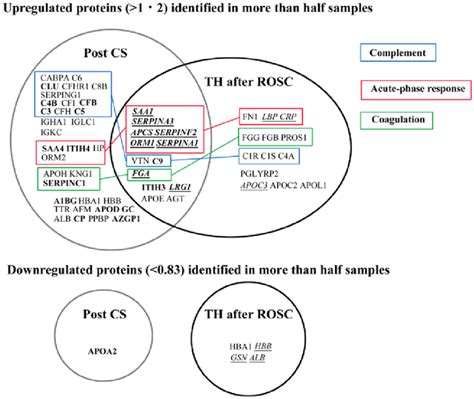 Comparison Of Plasma Serum Proteomic Data Between Patients Undergoing