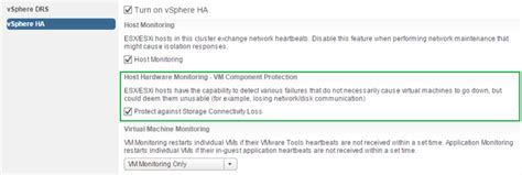 vsphere 6 0 blog vm component protection virtualization dbaas