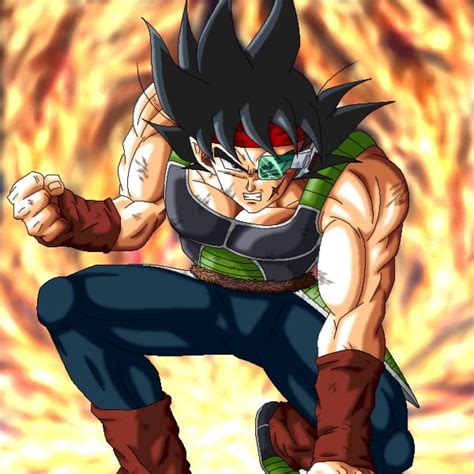 気迫を感じるバーダック バーダック ドラゴンボール イラスト
