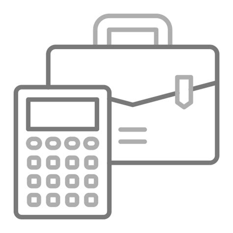Icono De Contabilidad Generic Grey