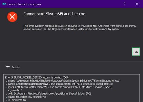 MO Error Please Help Mod Organizer Support Step Mods Change The Game
