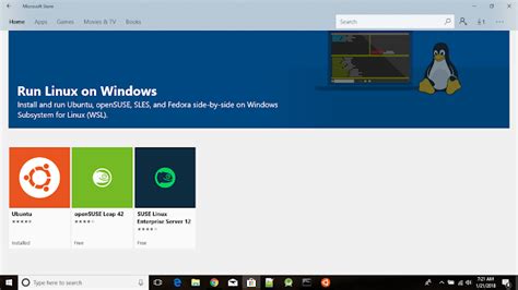 how to enable inbuilt linux subsytem in windows 10 beginner 2