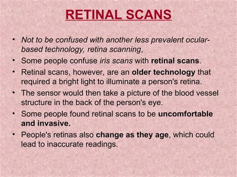 Envisioning The Future Using Iris Scanning Biometrics Ppt Envisioning The Future Using Iris Scanning Biometrics Ppt