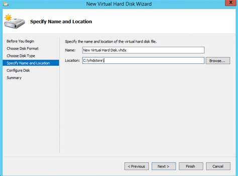 Hyper V Change Default Virtual Hard Disk Location Windows Help Forums