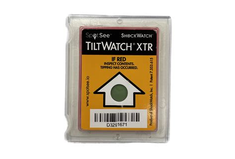 【compare 2】spotsee Tiltwatch V S Wan Yo Leaning Label Shipping Indicator Trends