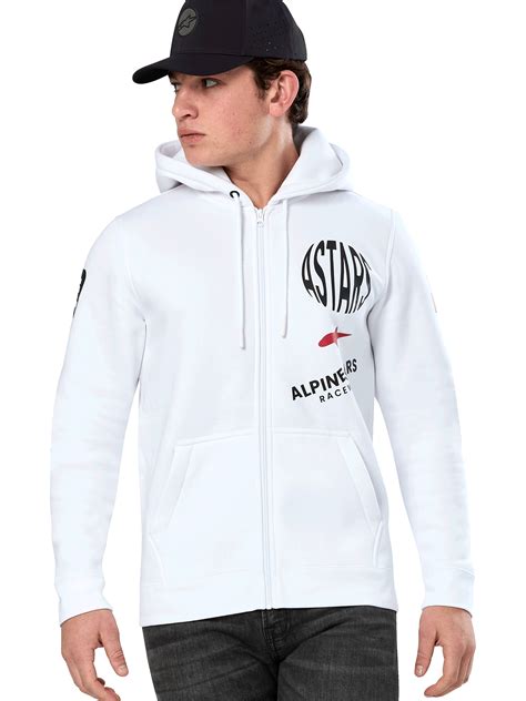 Variegate White Hoodie Alpinestars®