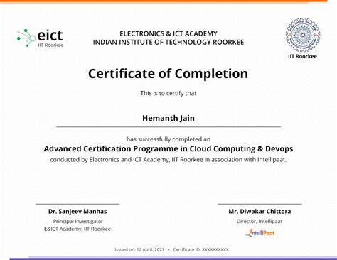 Advanced Certification In Cloud Computing And Devops