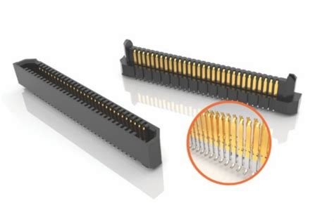 Samtec Introduces 0 635 Mm Pitch Slim Body Edge Rate Connectors Signal Integrity Journal