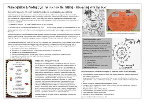 Reading And Metacognition Ks2 And Ks3 Bundle Teaching Resources