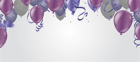 다채로운 풍선 벡터 일러스트레이션 색종이와 플래그 리본 축하 배경 템플릿 배너 새해 장식 힙스터 계절 세일 색종이 0명에 대한 스톡 벡터 아트 및 기타 이미지 Istock