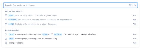 Rebooting Sourcegraphs Search Input Ui Quinn Keast