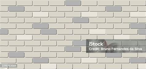 흰색 벽돌 벽 배경 흰색과 회색 블록이 있는 벽의 그림입니다 원활한 링크 0명에 대한 스톡 벡터 아트 및 기타 이미지 0명 거친 건물 외관 Istock
