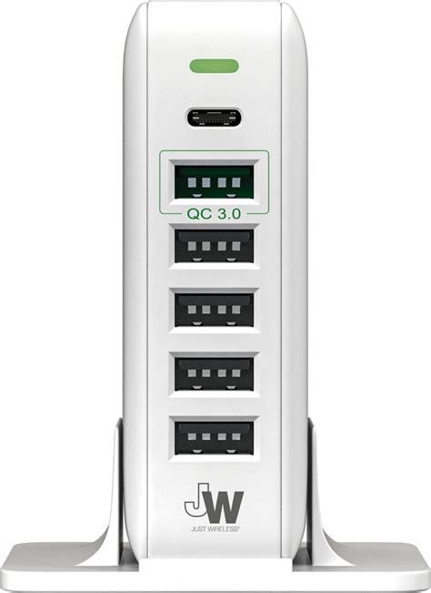 Just Wireless Port USB Hub White EBay