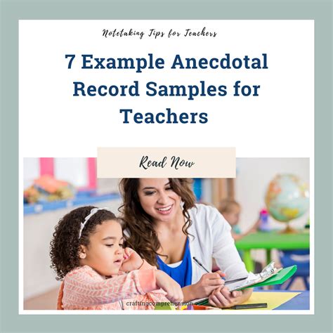 Anecdotal Record Example Guide 7 Free Samples For Teachers